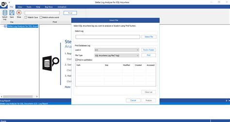 Sql Anywhere Log Analyzer Tool Open Read Sql Server Transaction Log