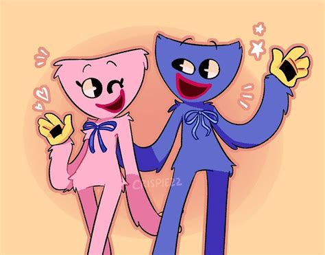 Kissy Missy And Huggy Wuggy Drawing