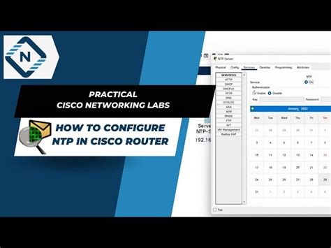 Packet Tracer Configure And Verify NTP Packet Tracer
