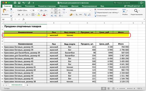 Расширенный фильтр в excel примеры как сделать расширенный фильтр в