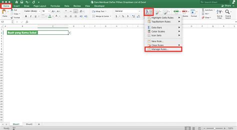 Cara Membuat Daftar Pilihan Dropdown List Di Excel Compute Expert
