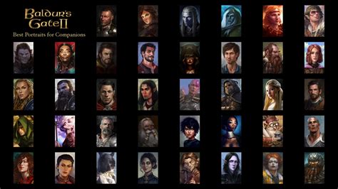 Baldur Gate 2 Enhanced Edition Npc Portraits Abcjolo