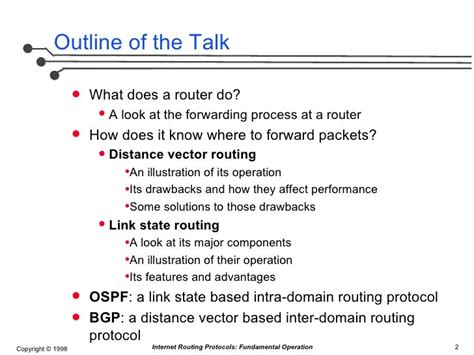 internet routing protocols fundamental concepts of distance vector a…