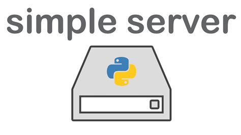 simple server in python youtube