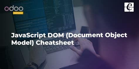 javascript dom document object model cheatsheet