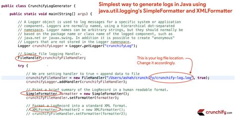 new simplest way to generate logs in java using java util logging s simpleformatter and