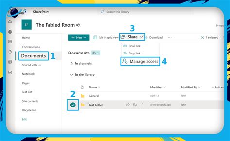 How To Give Access To A Specific Folder In SharePoint Business Tech