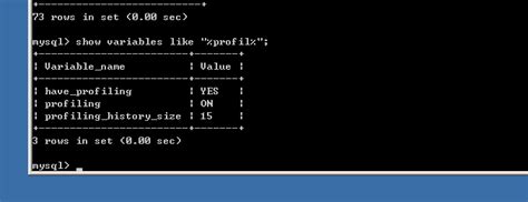 mysql profiling清空 mysql profiling 的使用 csdn博客
