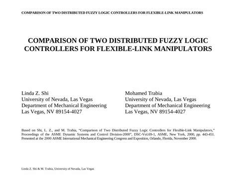 pdf comparison of two distributed fuzzy logic controllers …mbt fuzzy lectures lecture4 pdf