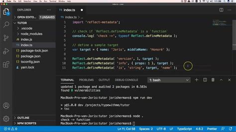 reflect metadata in typescript youtube