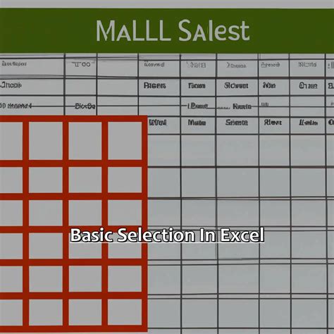 How To Select Multiple Cells In Excel