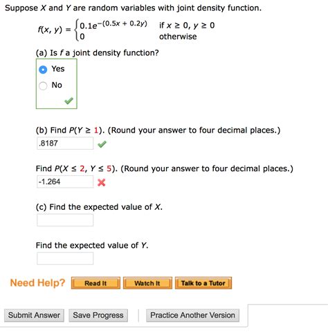 solved suppose that x and y have joint density functi