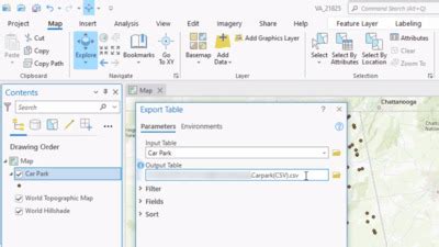 How To Export An Attribute Table From ArcGIS Pro To Microsoft Excel