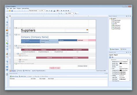 report designer for wpf devexpress enduser documentation
