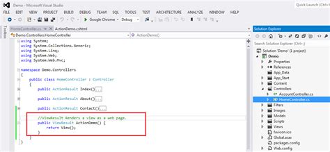 learn different types of action results in mvc eduonix blog