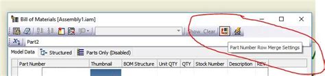 parts list quantity merge autodesk community