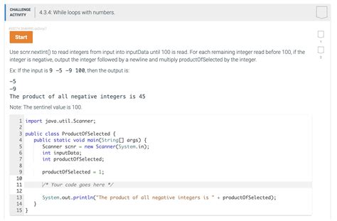 Solved Challenge Activity While Loops With Numbers Chegg