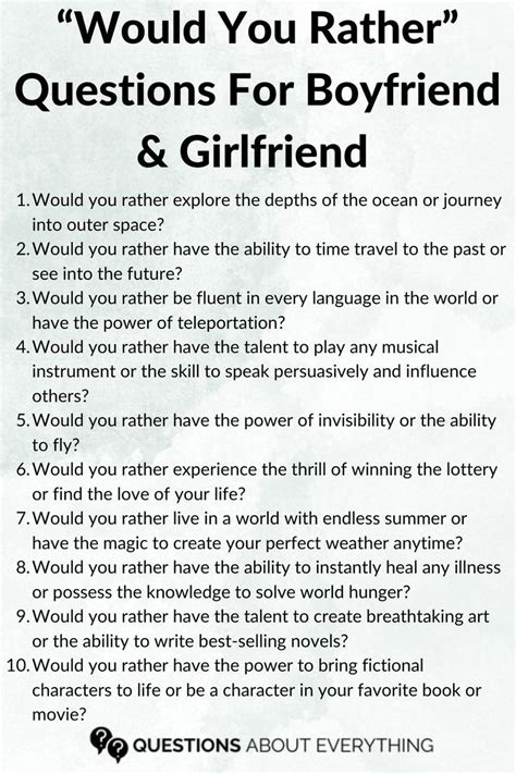 120 Best Would You Rather Questions For Fun Conversations Artofit