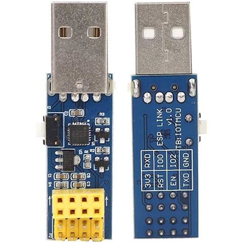 mạch nạp và giao tiếp usb uart esp8266 esp 01 esp 01s esp link v1 0 Điện tử mtu
