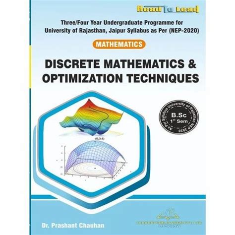 discrete mathematics and optimization techniques mathematics uor b sc first sem at rs 340 piece