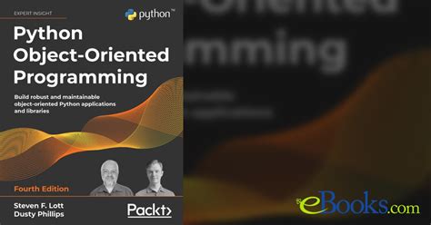 python object oriented programming by steven f lott ebook