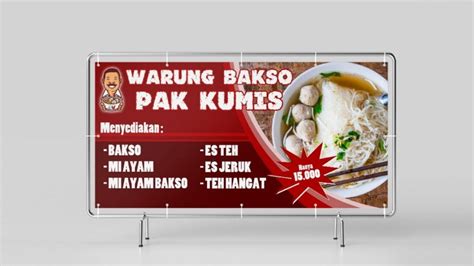 Background Spanduk Jualan Makanan Myweb
