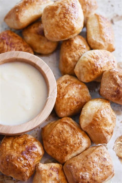 Easy Homemade Soft Pretzel Bites Mels Kitchen Cafe