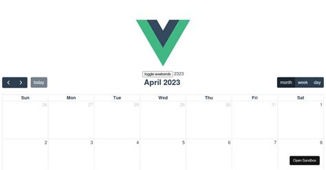 Fullcalendar Vue3 Examples CodeSandbox