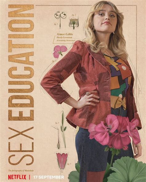 Los pósters con ilustraciones botánicas de Sex Education 3 no han