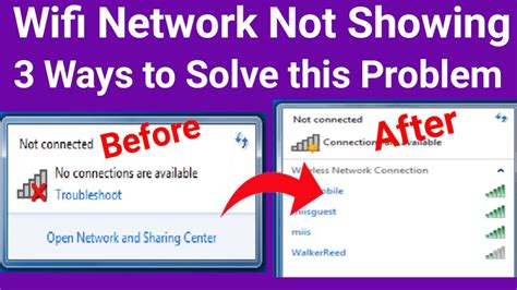 Wifi Network Not Showing In Windows 7 How To Fix This Issue Best 3