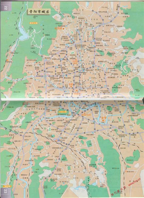 贵阳市区地图全图 贵阳一环路 贵阳市 文秘苑图库