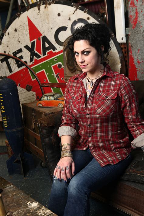 American Pickers Fans Gasp As Danielle Colby Goes Totally Naked Under Just Feather Fans In Racy