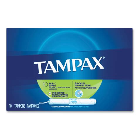 Cardboard Applicator Tampons Super 10box Zerbee