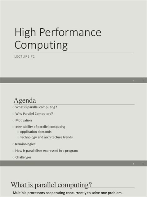 02 lecture 2 pdf parallel computing central processing unit