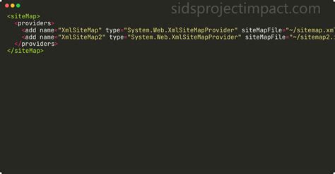 How To Use Multiple Sitemap Files In Asp Net