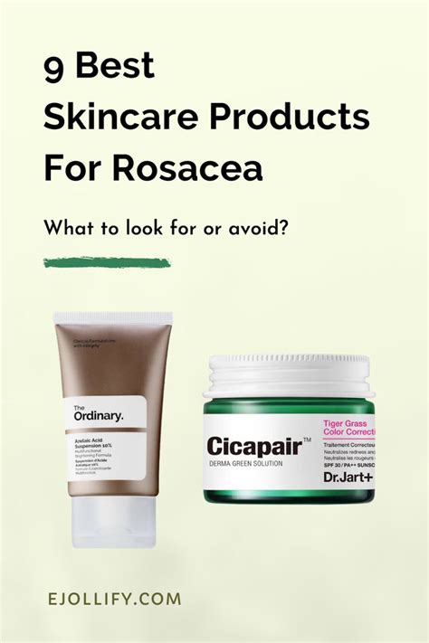 Best Skincare Products For Rosacea Artofit