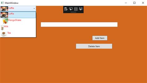 wpf combobox online tutorials library list