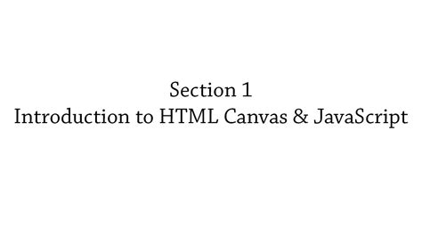 JavaScript Game Development Course Demo Introduction To The Section