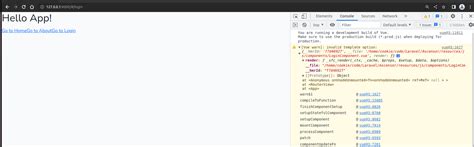 vue js [vue warn] invalid template option stack overflow