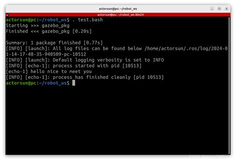 ros2在launch文件内执行bash命令 launch文件调用bash csdn博客