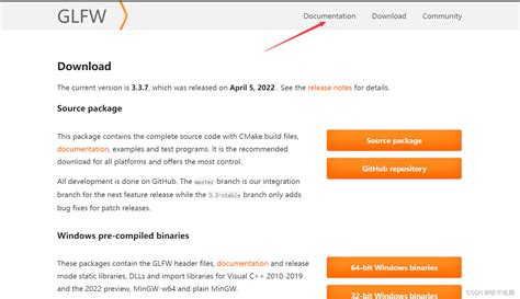opengl新手入门学习笔记（一）什么是opengl，使用glfw库和环境搭建 opengl开源吗 csdn博客