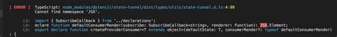 Cannot Find Namespace In JSX Issue 12 Ionic Team Stencil State