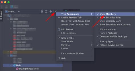 How To Disable Class Branching Into Methods And Functions IDEs