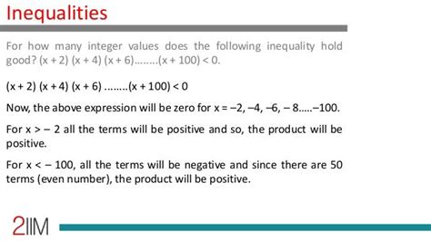 inequalities integer solutions