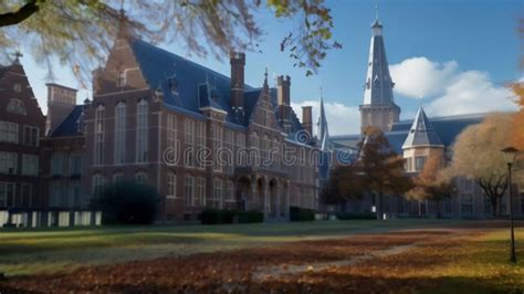 A Tour Of A Large Building Featuring A Prominent Clock Tower On Top
