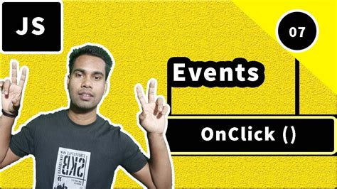 onclick event in javascript with javascript dom tutorial youtube