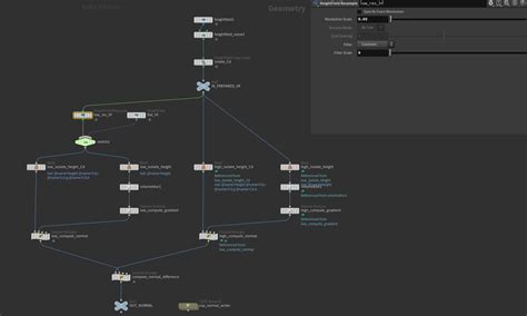 Houdini Heightfield Normal Map Learn Create Game Tech Art