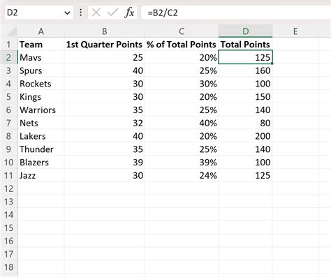 How To Calculate Reverse Percentage In Excel