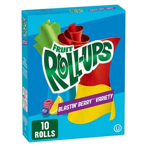 Köp Fruit Roll Ups Blastin Berry 141g Online Från Butikkom