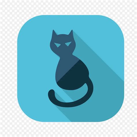 矢量卡通创意万圣节黑猫图标PNG图片素材下载 图片编号qmoknpkq 免抠素材网